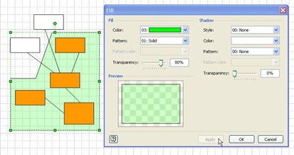 Tutorial: How to draw abnormal filled-in shapes in Visio